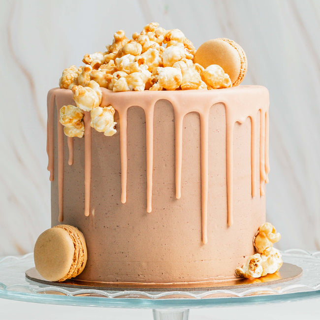 Caramel Popcorn Overload - The Baking Factory